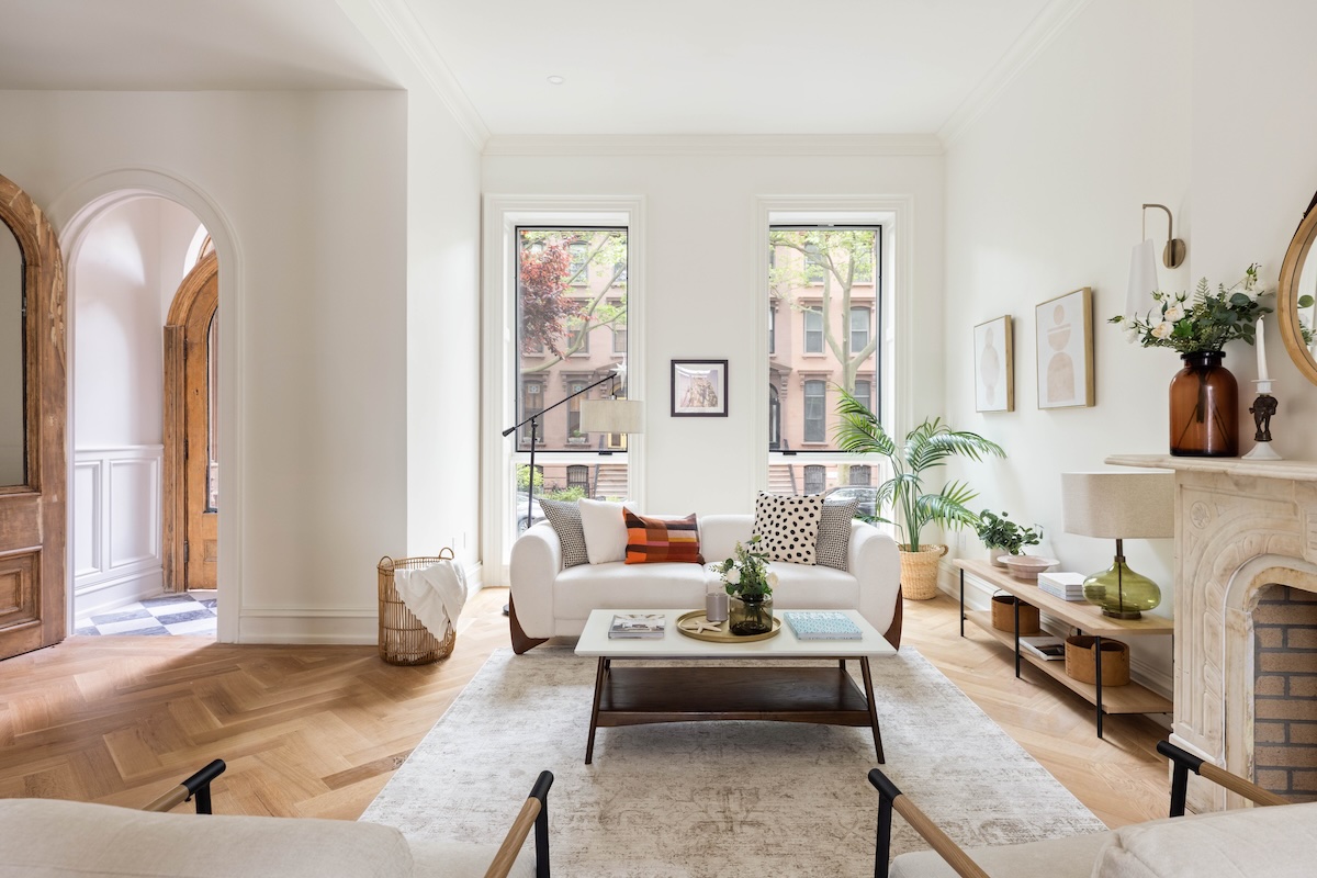 Clinton Hill Townhouse With Two-Story Garage Lists for $6.25M | Lux Exposé